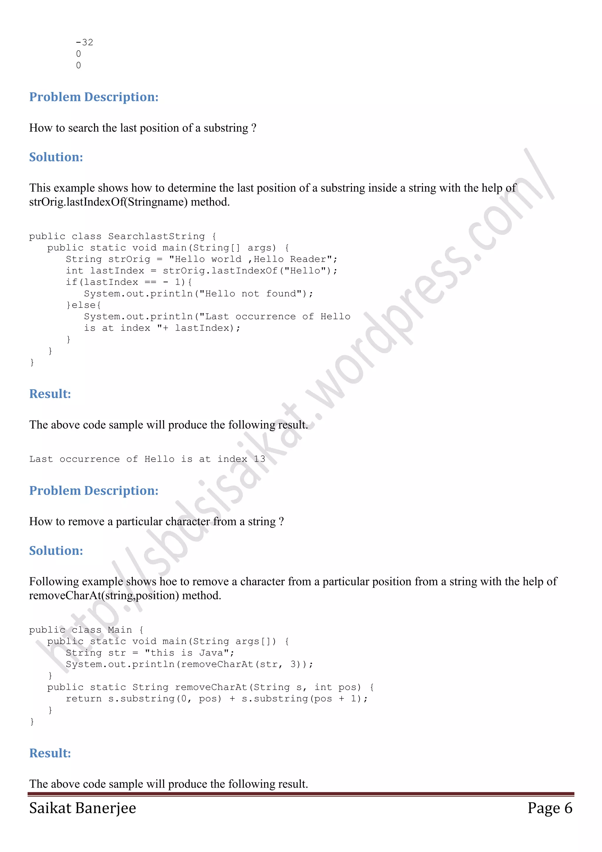 Java Programming-examples | Pdf
