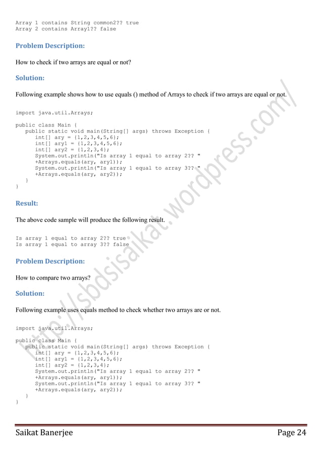 Java Programming-examples | Pdf