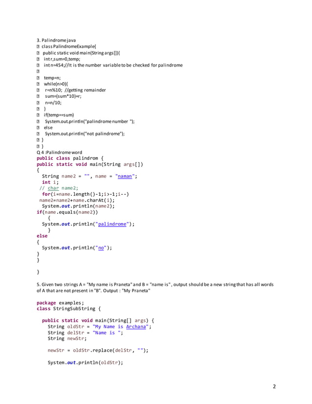 QA Auotmation Java programs,theory | PDF