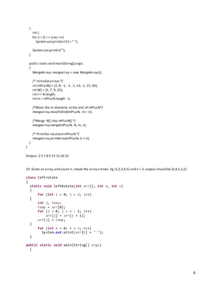 QA Auotmation Java programs,theory | PDF