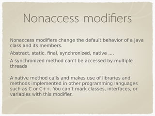Java Basics Presentation | PPT