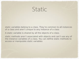 Java Basics Presentation | PPT