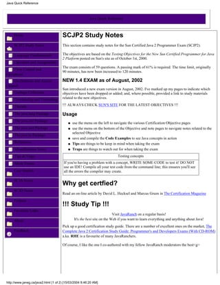 Java quick reference | PDF
