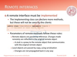 Java - Remote method invocation | PPT