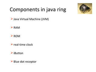 Java ring-110920020424-phpapp02 | PPT