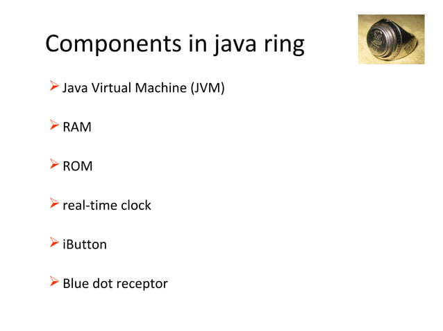 Java ring-110920020424-phpapp02 | PPT