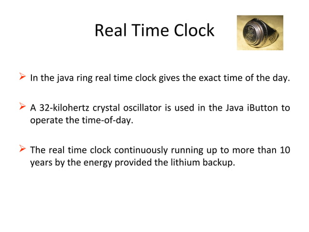 Java ring-110920020424-phpapp02 | PPT