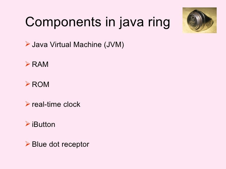 Java ring