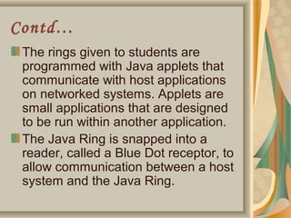 Java ring ppt | PPT