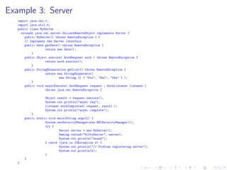 Java rmi | PPT