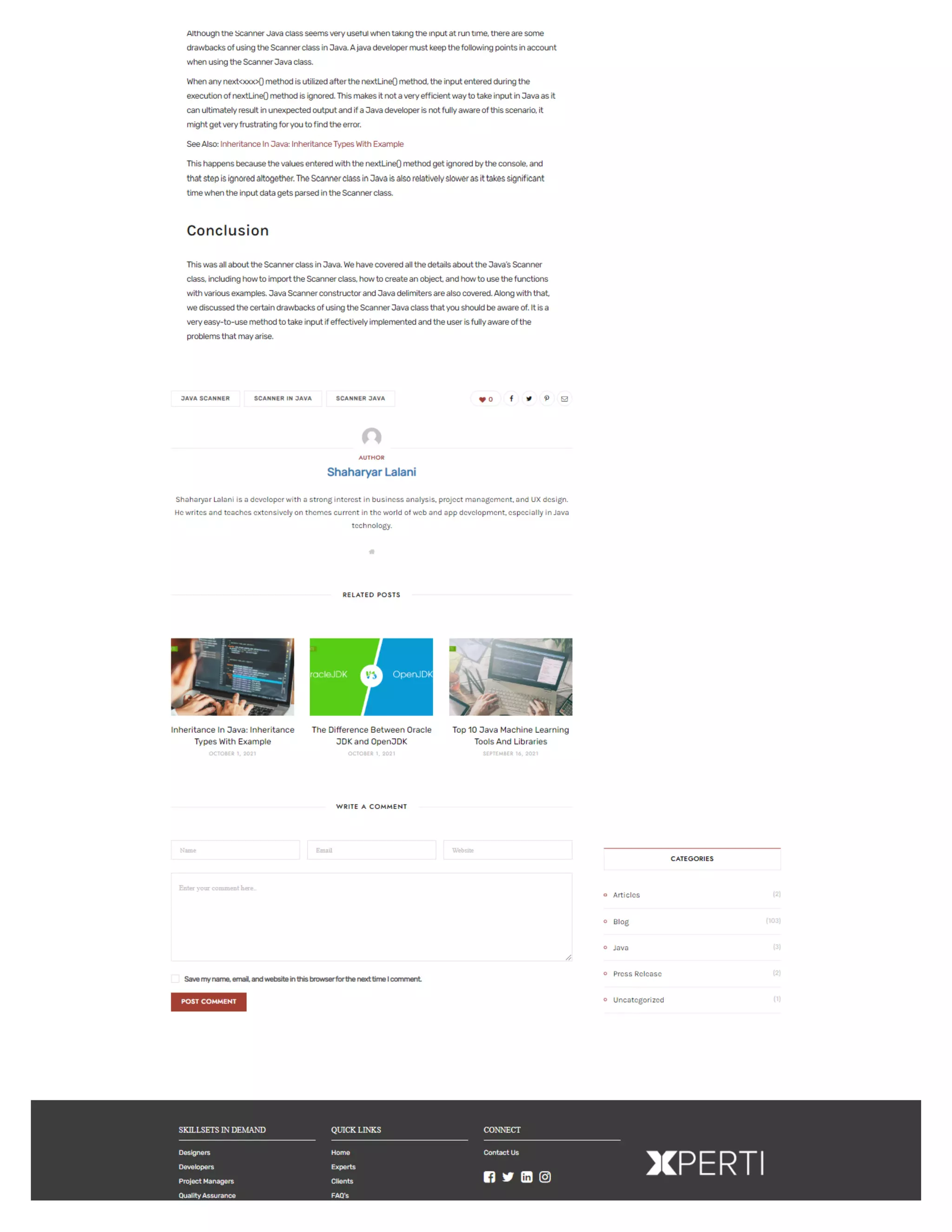 Java Scanner – Comprehensive Guide with Examples | PDF