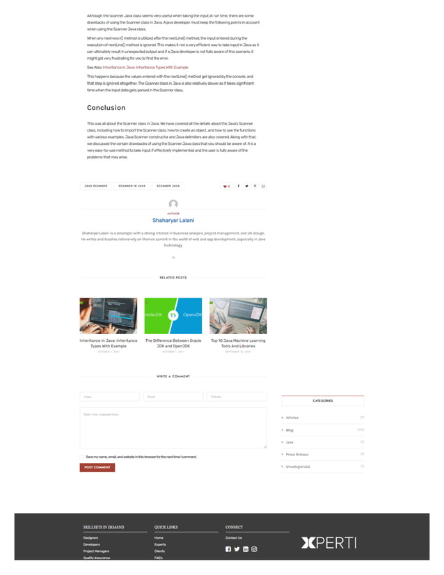 Java Scanner – Comprehensive Guide with Examples | PDF | Technology ...