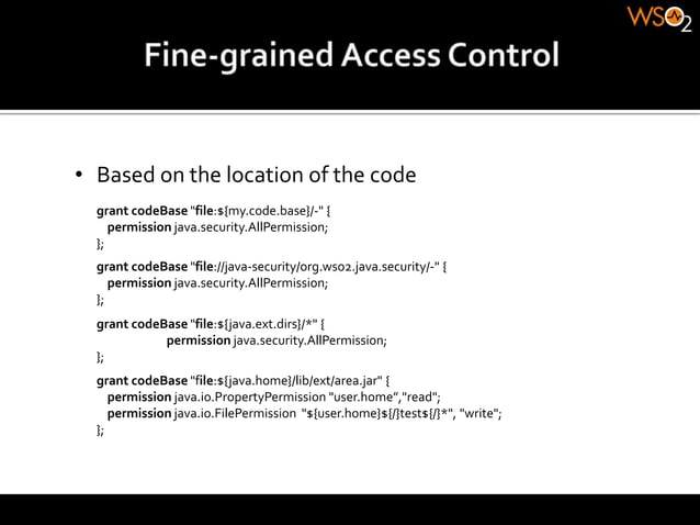 Deep dive into Java security architecture | PPT