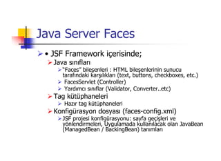 Java Server Faces | PPT