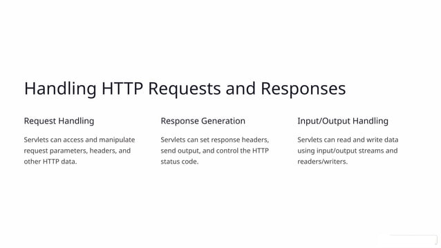 Java Servlet And Cgi Programming 1pptx Web Development Internet
