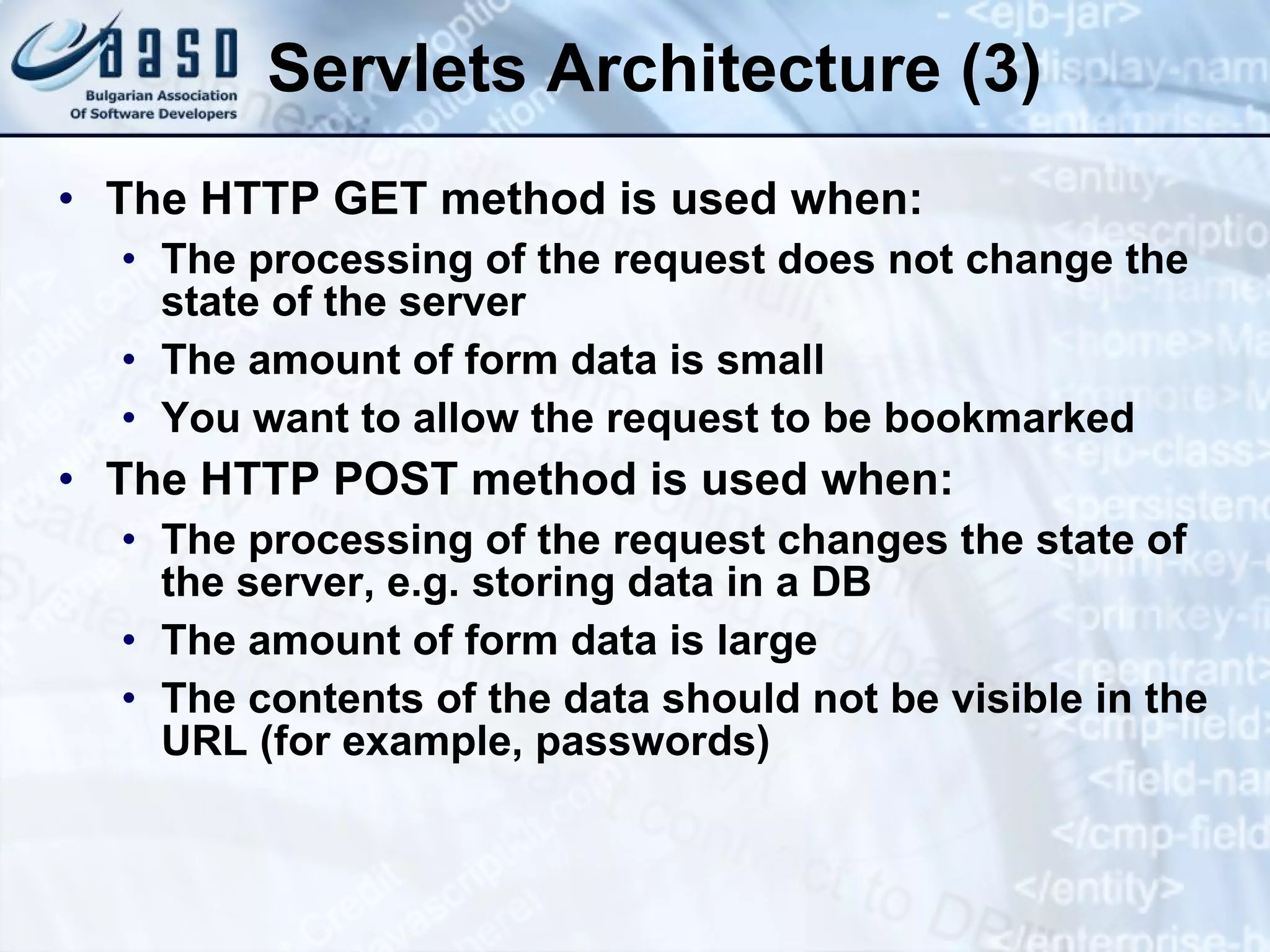 Java Servlets Ppt