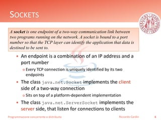Java - Sockets | PPTX | Computer Networking | Computing