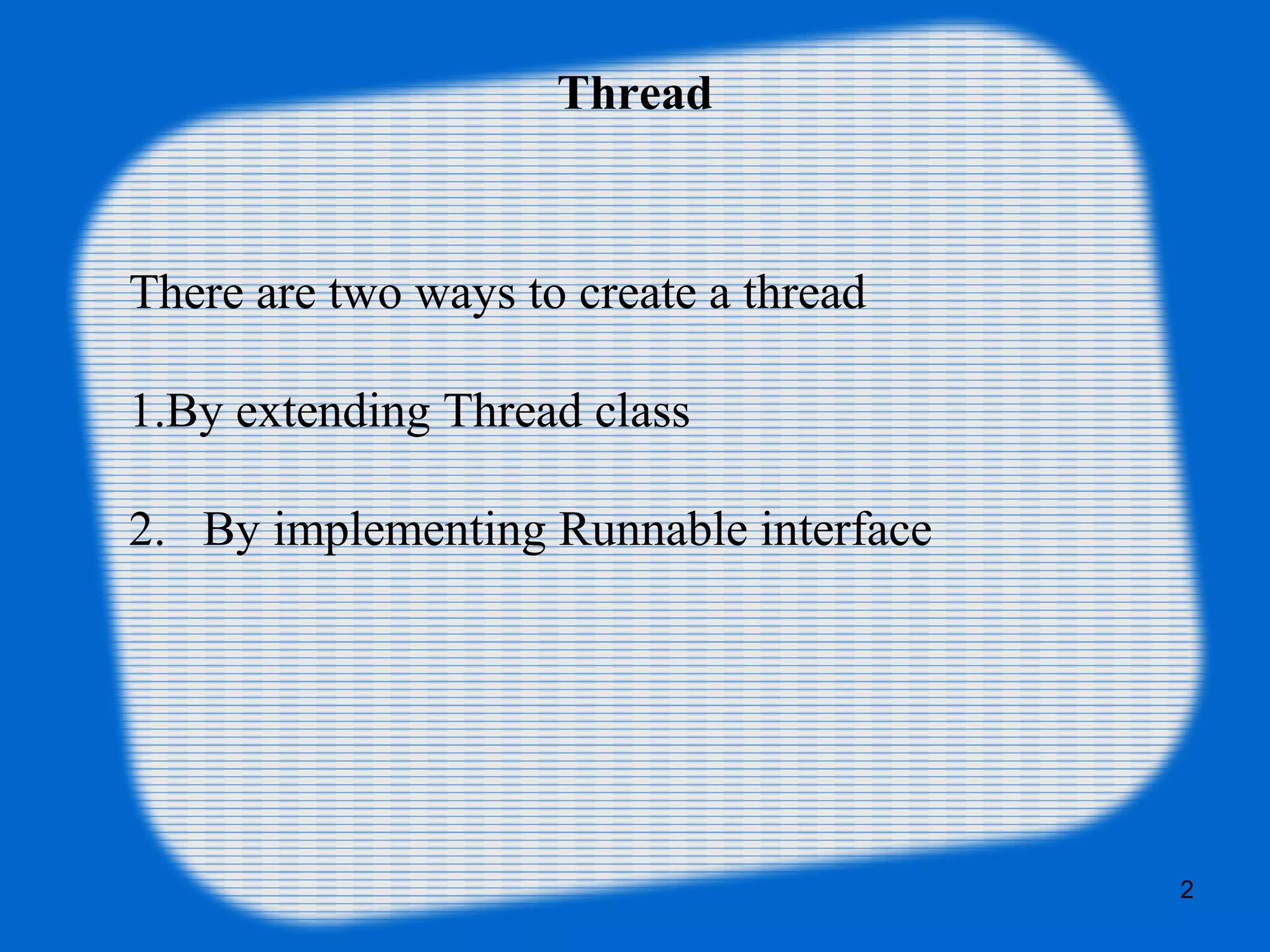 Java thread | PPT | Free Download