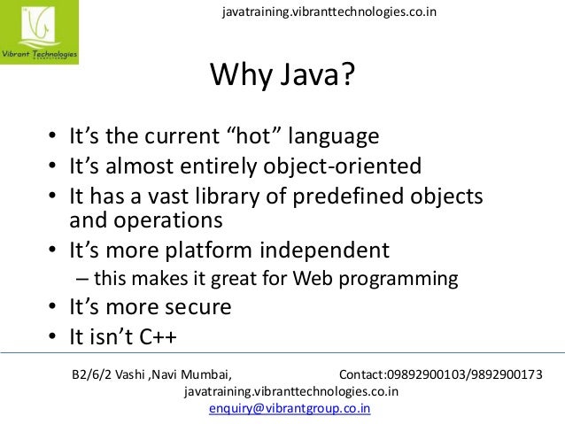 Java training-course-navi-mumbai-java-course-provider-navi-mumbai