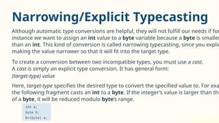 Java Typecasting A Deep Dive Exploration Pptx