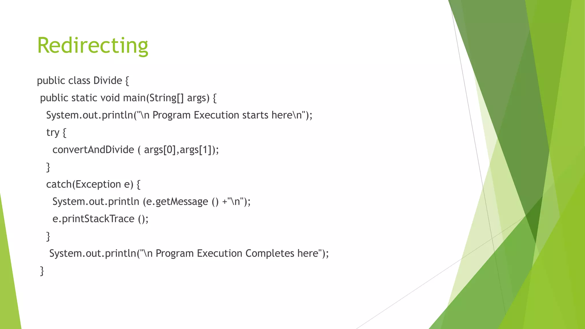 Java -Exception handlingunit-iv | PPT