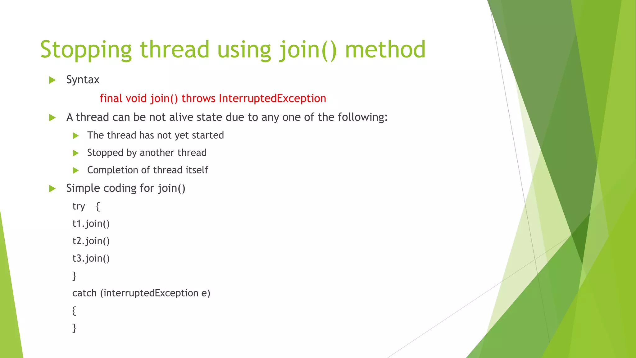 Java -Exception handlingunit-iv | PPT