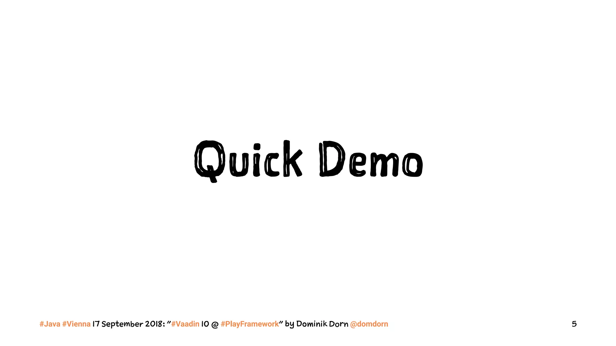 Vaadin 10 on PlayFramework | PPT