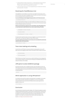 Guide To The Most Important Java VM Options | PDF