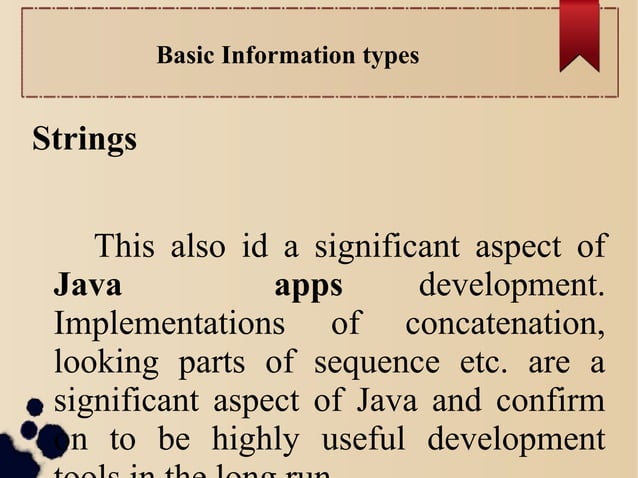 Java as a prerequisite for android development | PPT