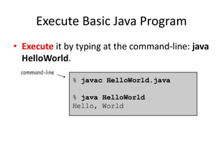 Java 101 Intro to Java Programming - Exercises | PPT