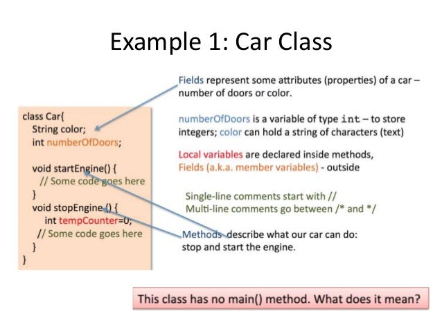 Java Basic Lecture 1 Part 3 Object Oriented Techniques
