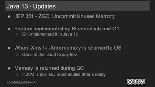Java 13 Updates | PPT