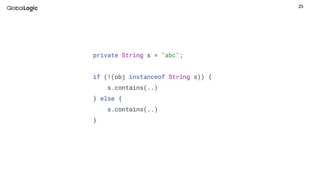 Pattern Matching in Java 14 | PPT