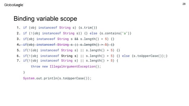 Pattern Matching in Java 14 | PPT