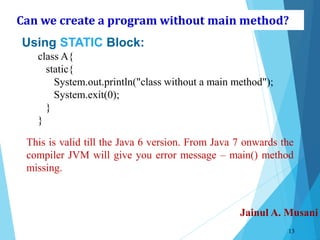Core Java Special | PPT