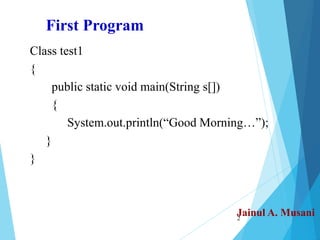 Core Java Special | PPT