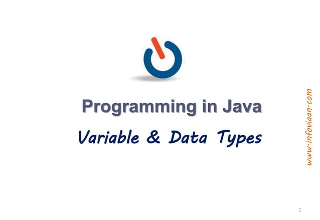 Variables and Data Types | PPTX