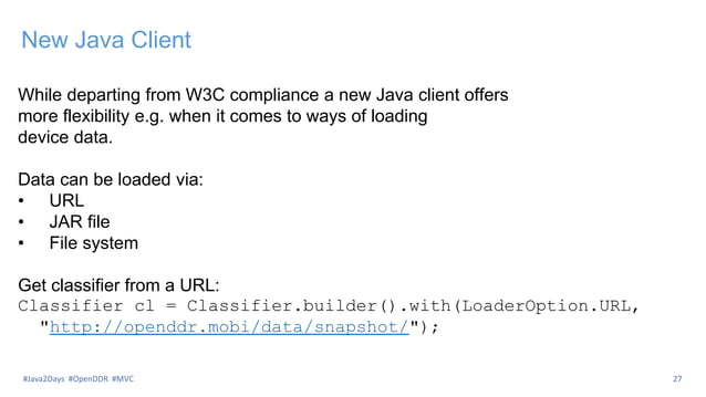 OpenDDR and Jakarta MVC - Java2Days 2020 Virtual | PPT