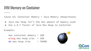 QCon 2017 - Java/JVM com Docker em produção: lições das trincheiras | PPT