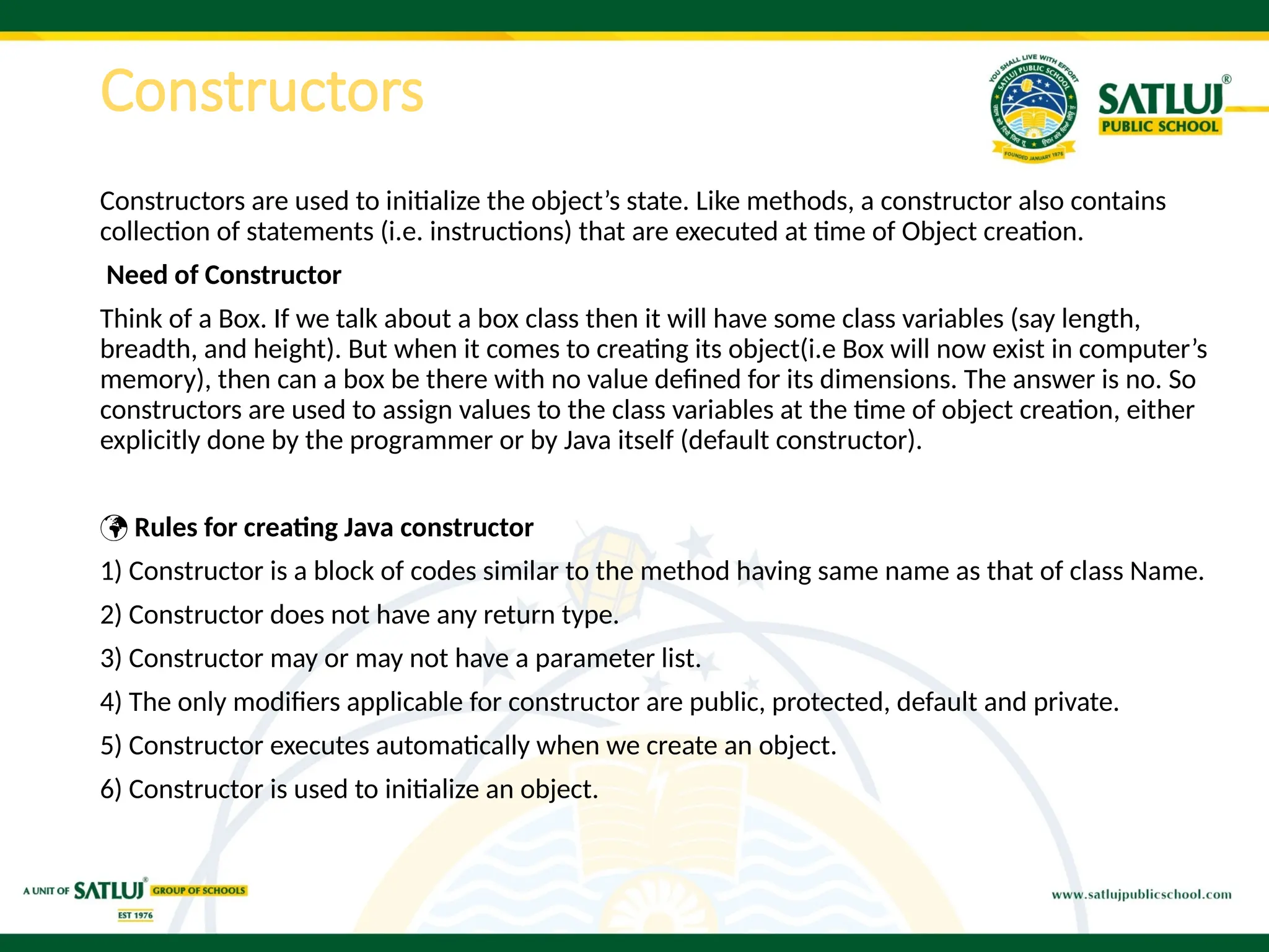 JAVA 3 PPT OF CLASS 12 INFORMATION TECHNOLOGY | PPTX