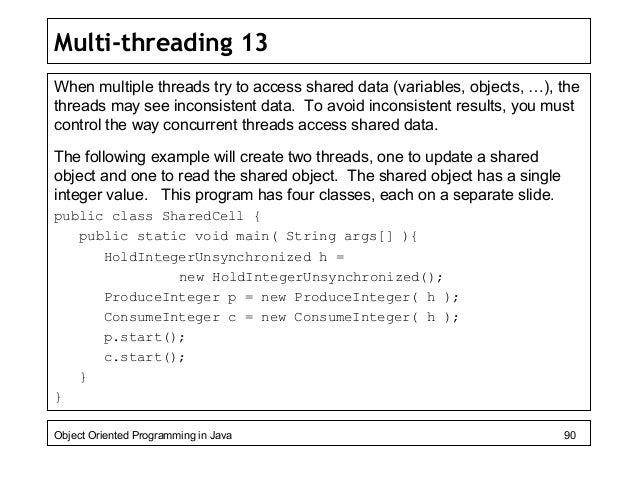 Advanced Java Topics