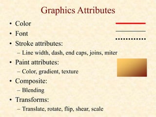 Java4 Graphics Ppt