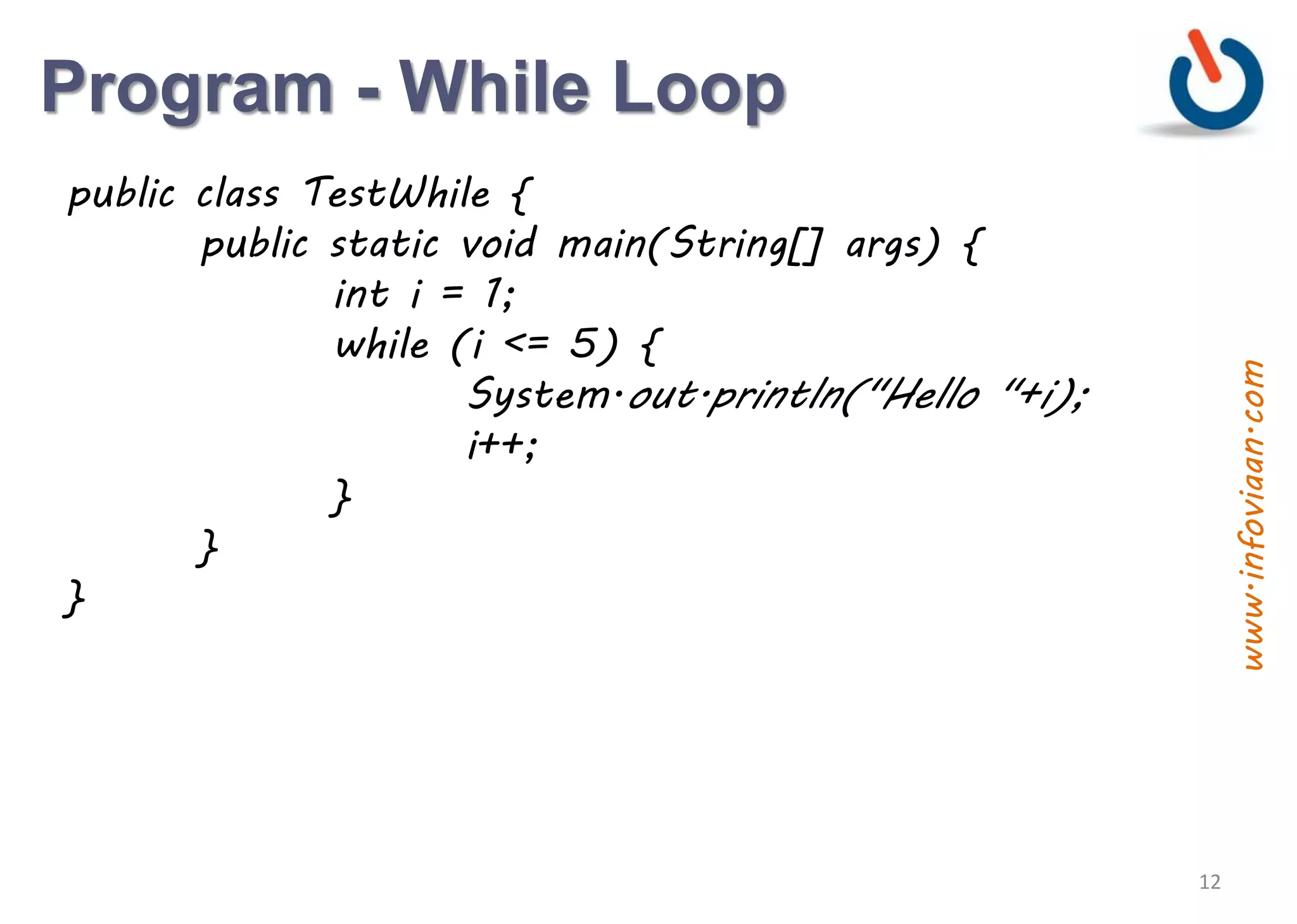 Java Language fundamental | PPT