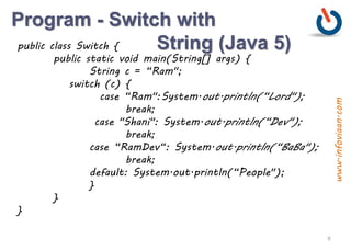 Java Language fundamental | PPT