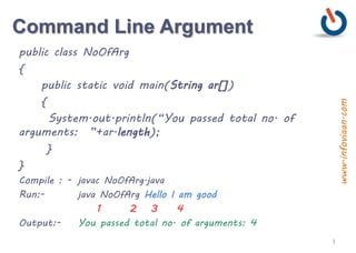 Java Language fundamental | PPT