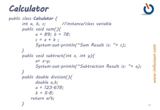 Java Method, Static Block | PPT