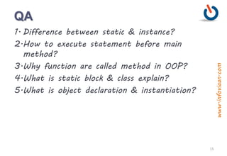 Java Method, Static Block | PPT