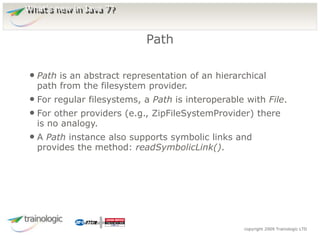 Java 7 - What's New? | PPT
