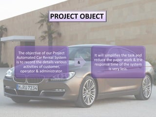 Automated Car Rental System | PDF