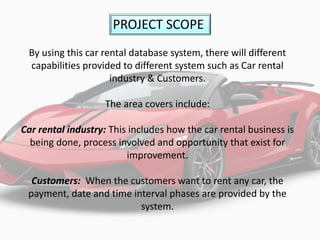 Automated Car Rental System | PDF